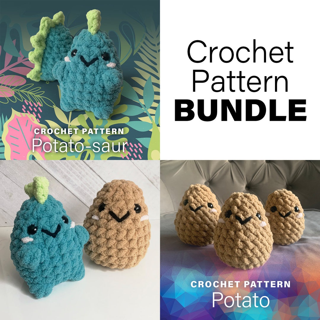 Potato Crochet PATTERN BUNDLE - Etsy