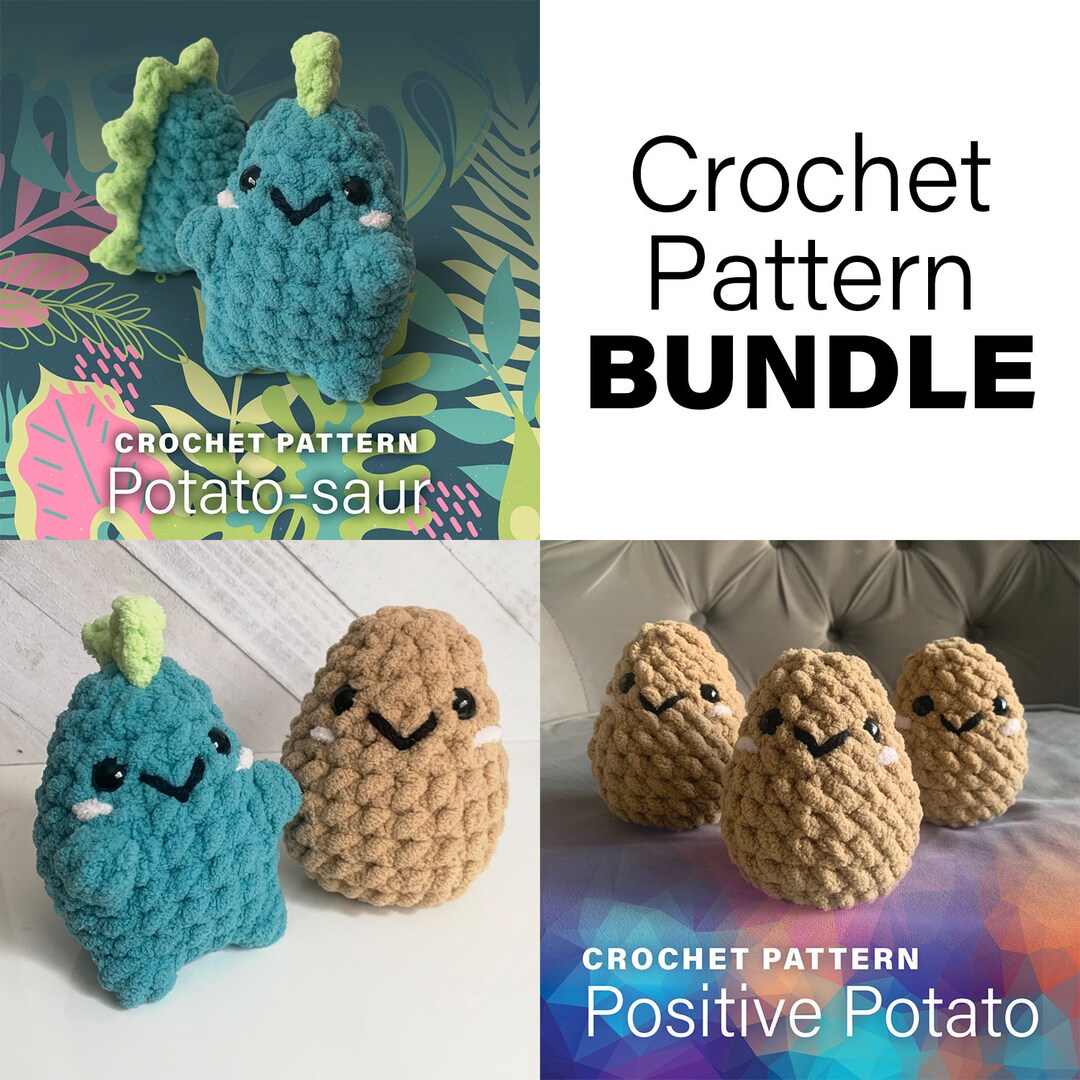 Potato Crochet PATTERN BUNDLE - Etsy