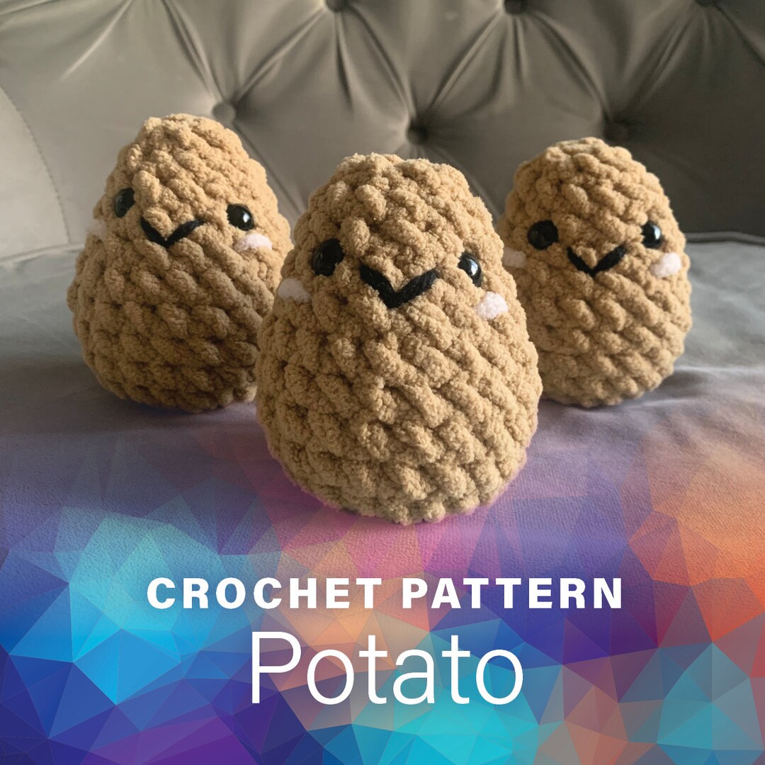 Potato Crochet PATTERN - Etsy