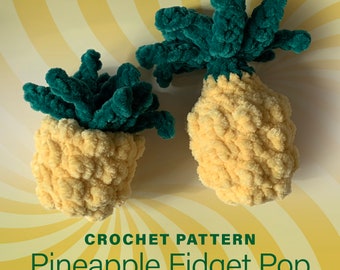 Alien Fidget Pop Crochet PATTERN - Etsy