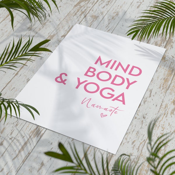 Yoga Poster - Etsy UK