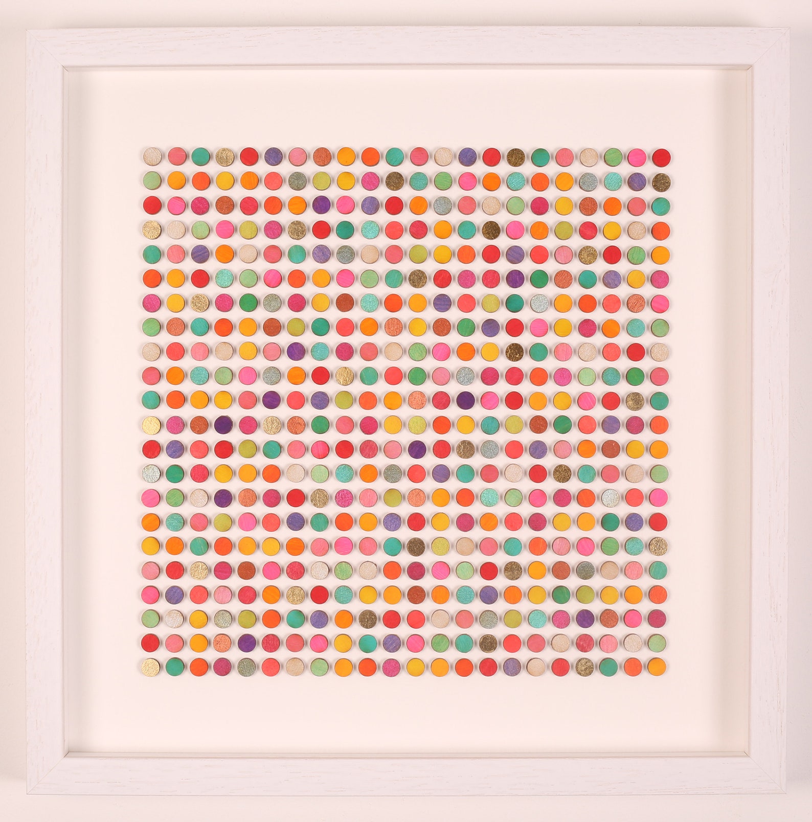 Original Acrylic Painting Spot Painting Original Dot - Etsy