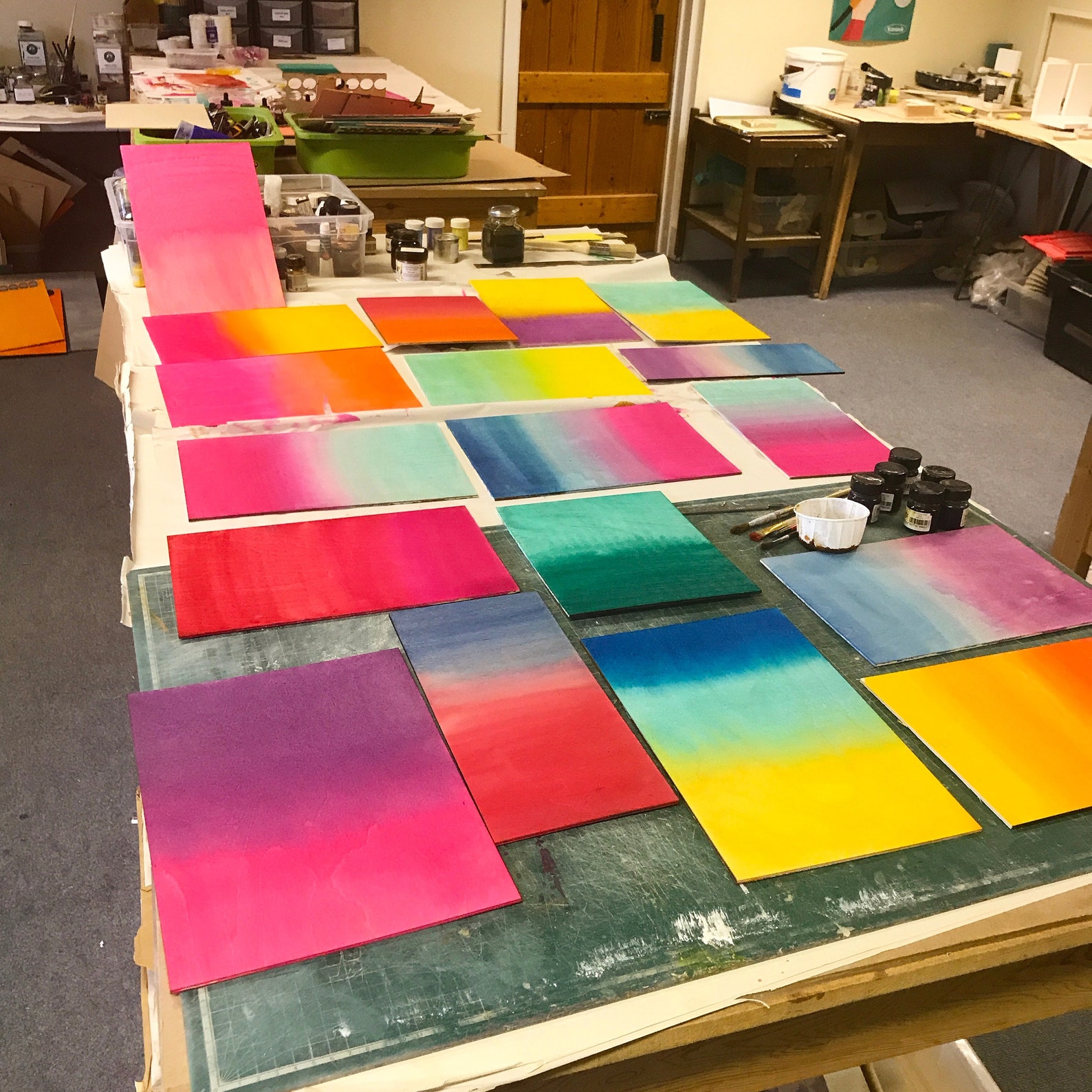 68 Marble Spots on Black Collage Original 3d Marbled Paper Collage ...