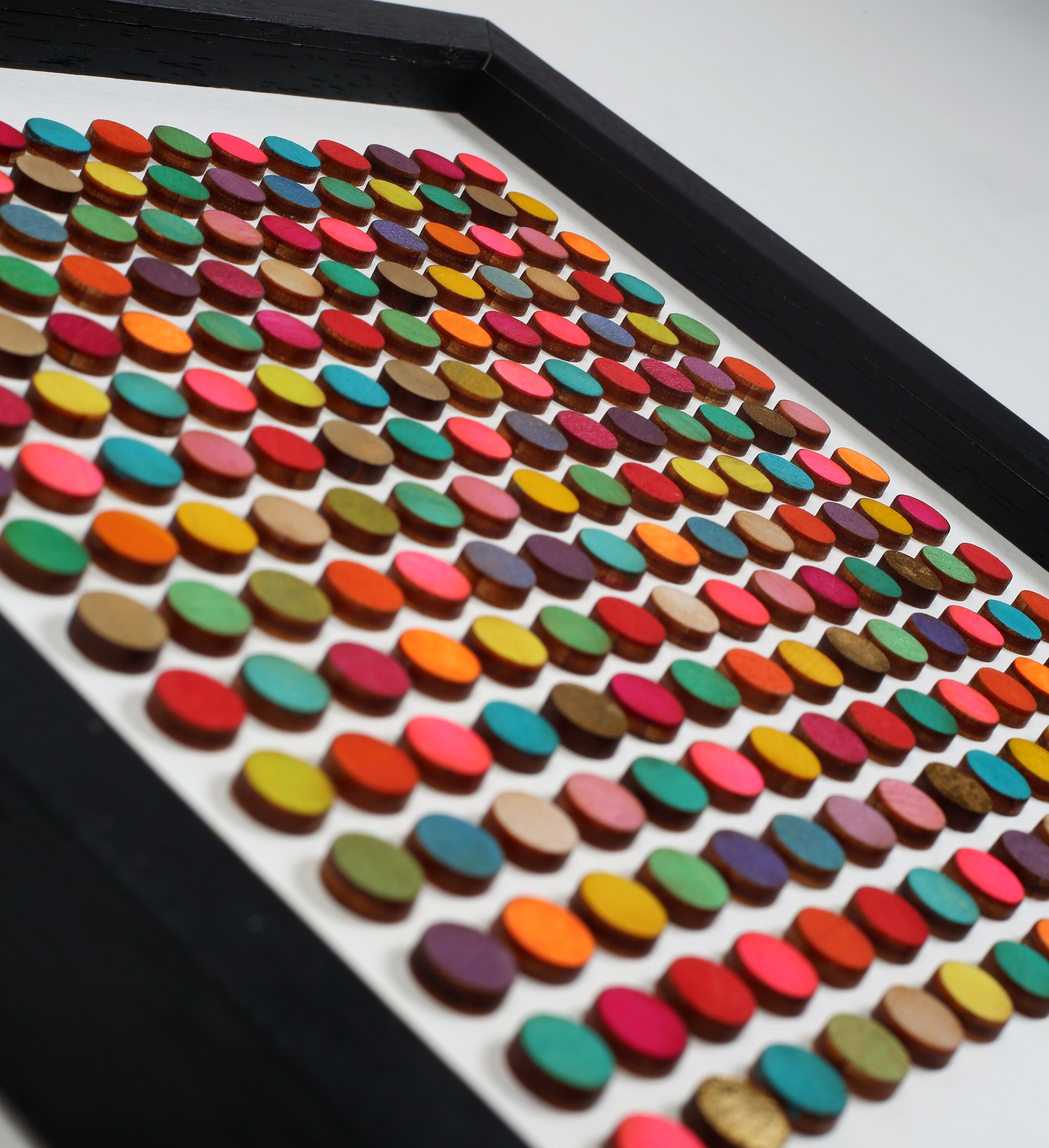 Original Dot Wall Art, 3D Painting, Geometric Wall Art, Wall Decor ...