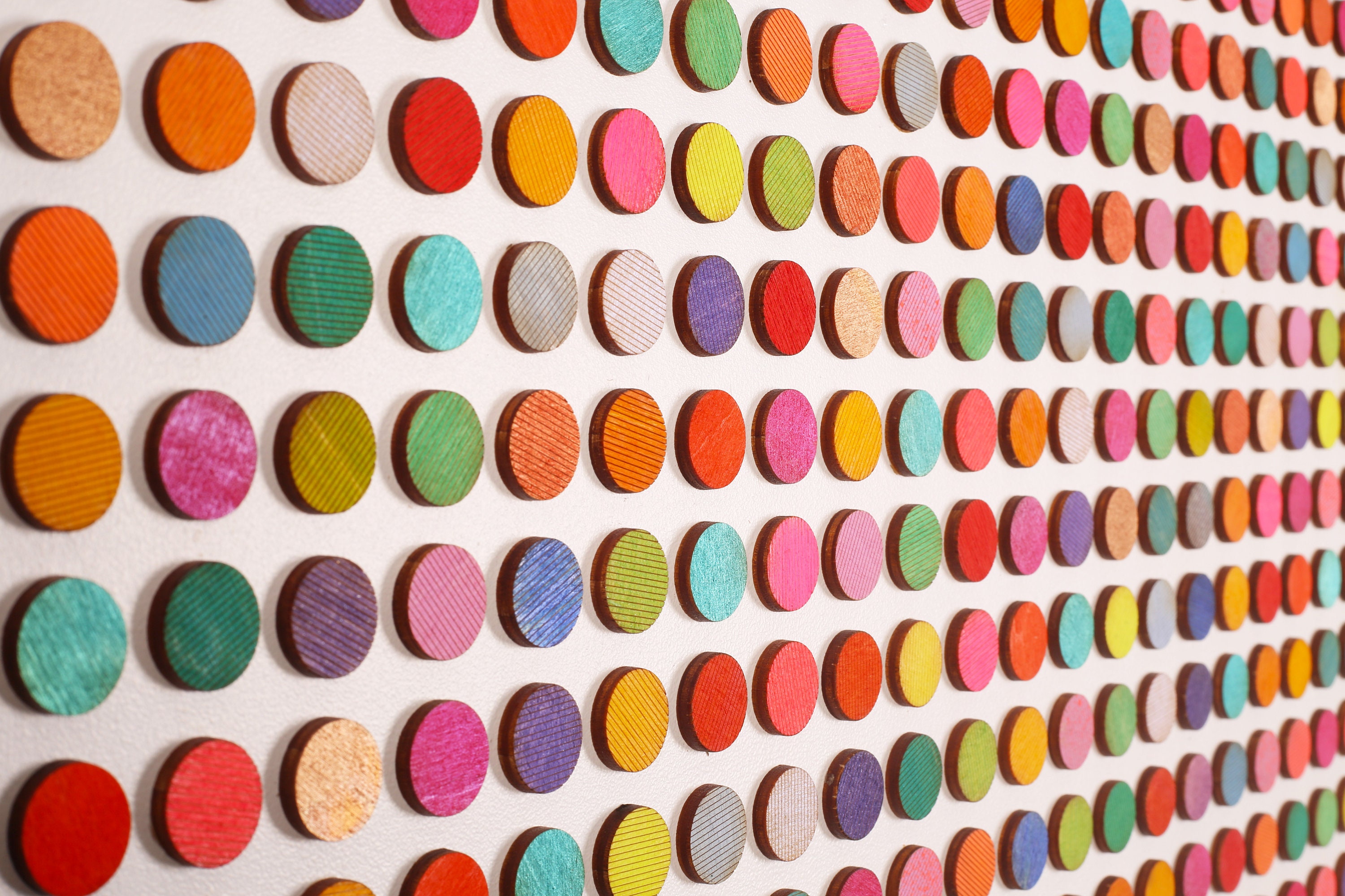 Original 900 Candy Spot Painting Geometric Artwork Ready to - Etsy