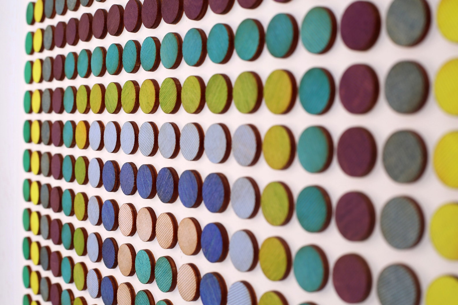 Original Abstract Dot Artwork 3d Wall Art Dots Collage | Etsy