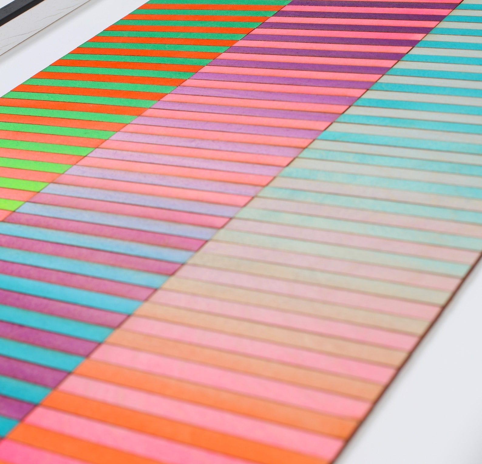 Original Wall Art, Large Scale Abstract Painting, Multi Coloured ...