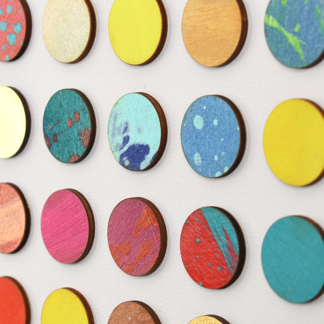 Original 3D Acrylic Artwork, Wall Art Painting, Geometric Wall Decor ...