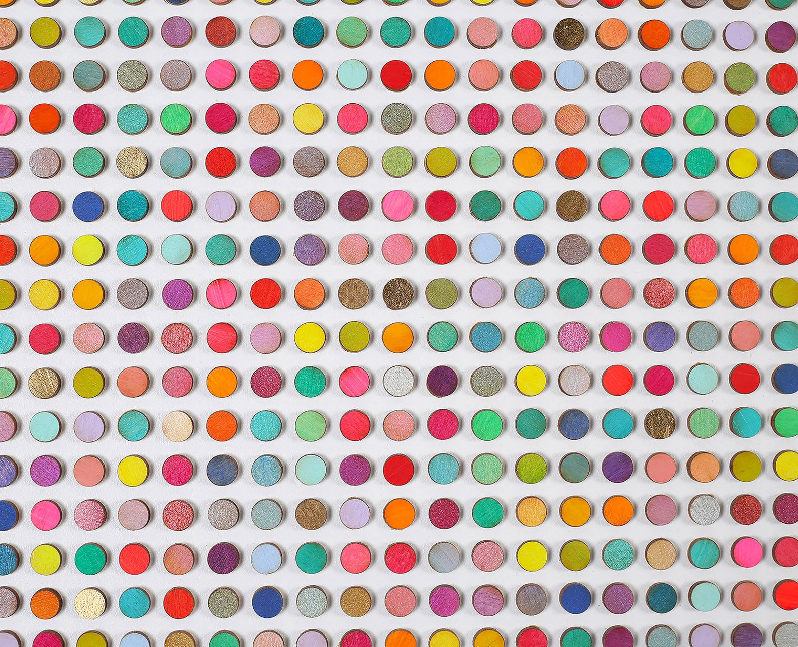 Original Wall Art, 3d Dot Collage Dot Painting, Geometric Artwork ...