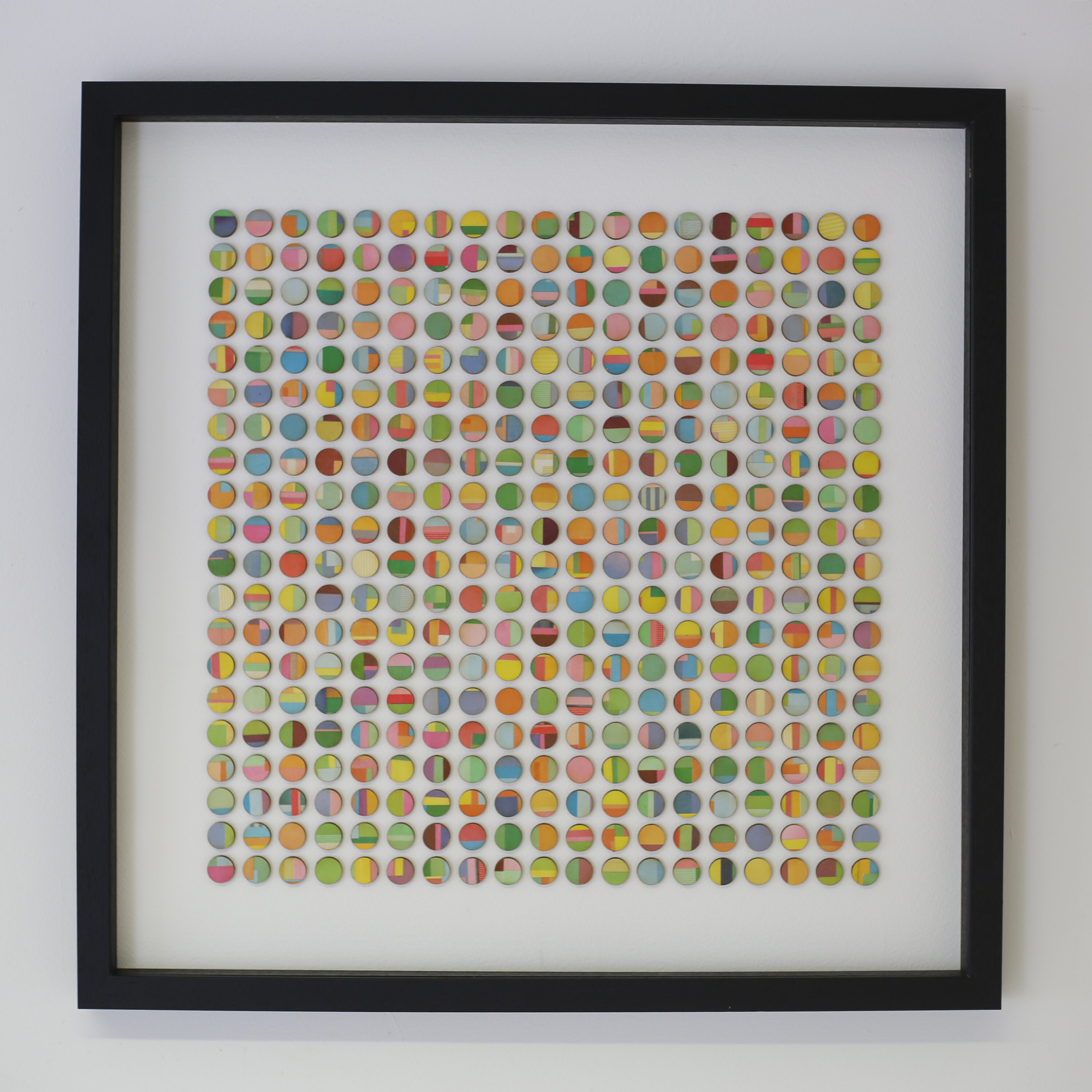 Colourful Wall Art Collage Original 3D Modern Framed Collage - Etsy UK