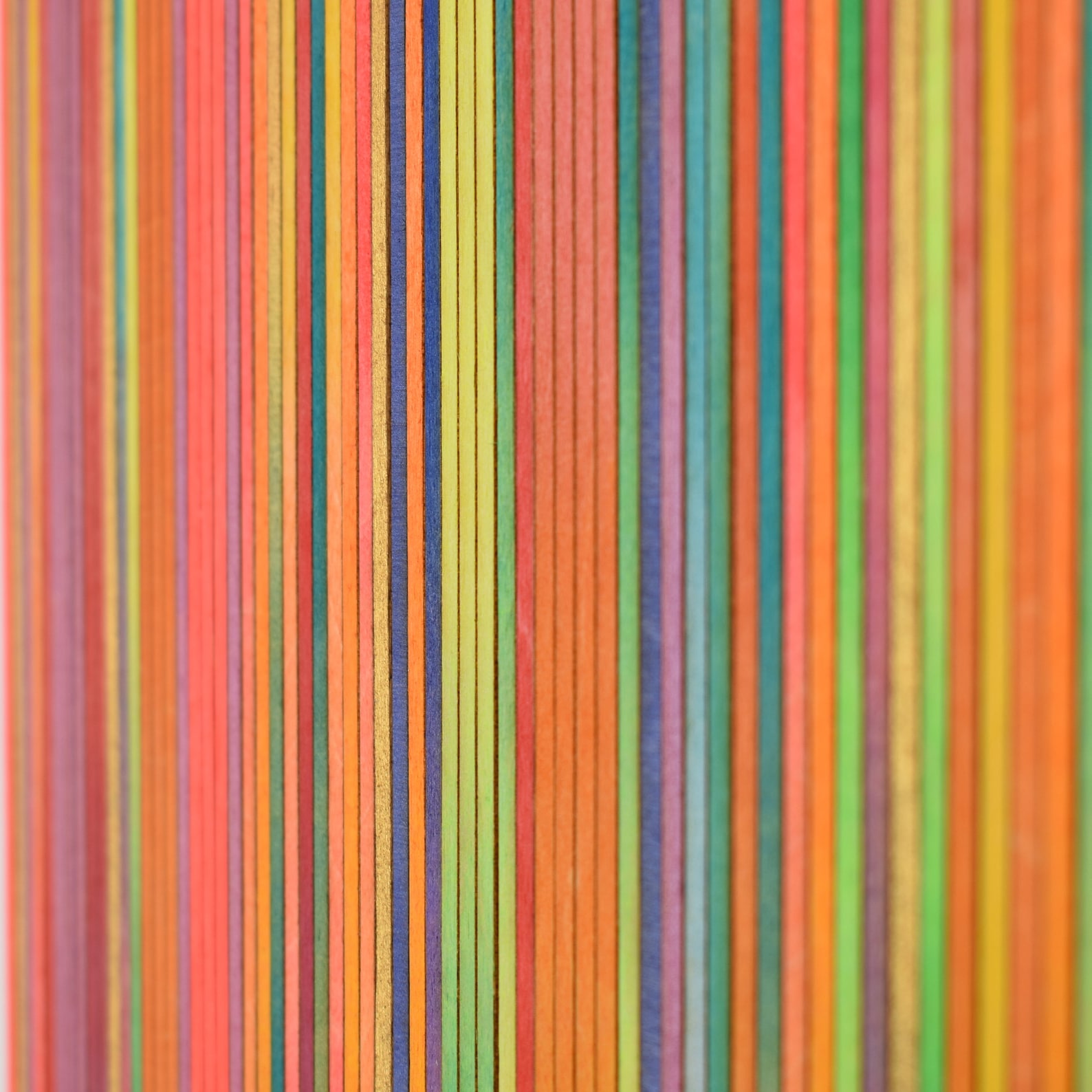 Abstract Geometric Original Artwork, Striped Art, Brightly Coloured ...