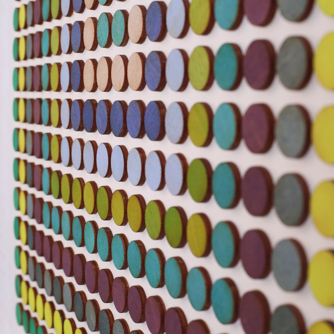 Original Abstract Dot Artwork 3d Wall Art Dots Collage - Etsy