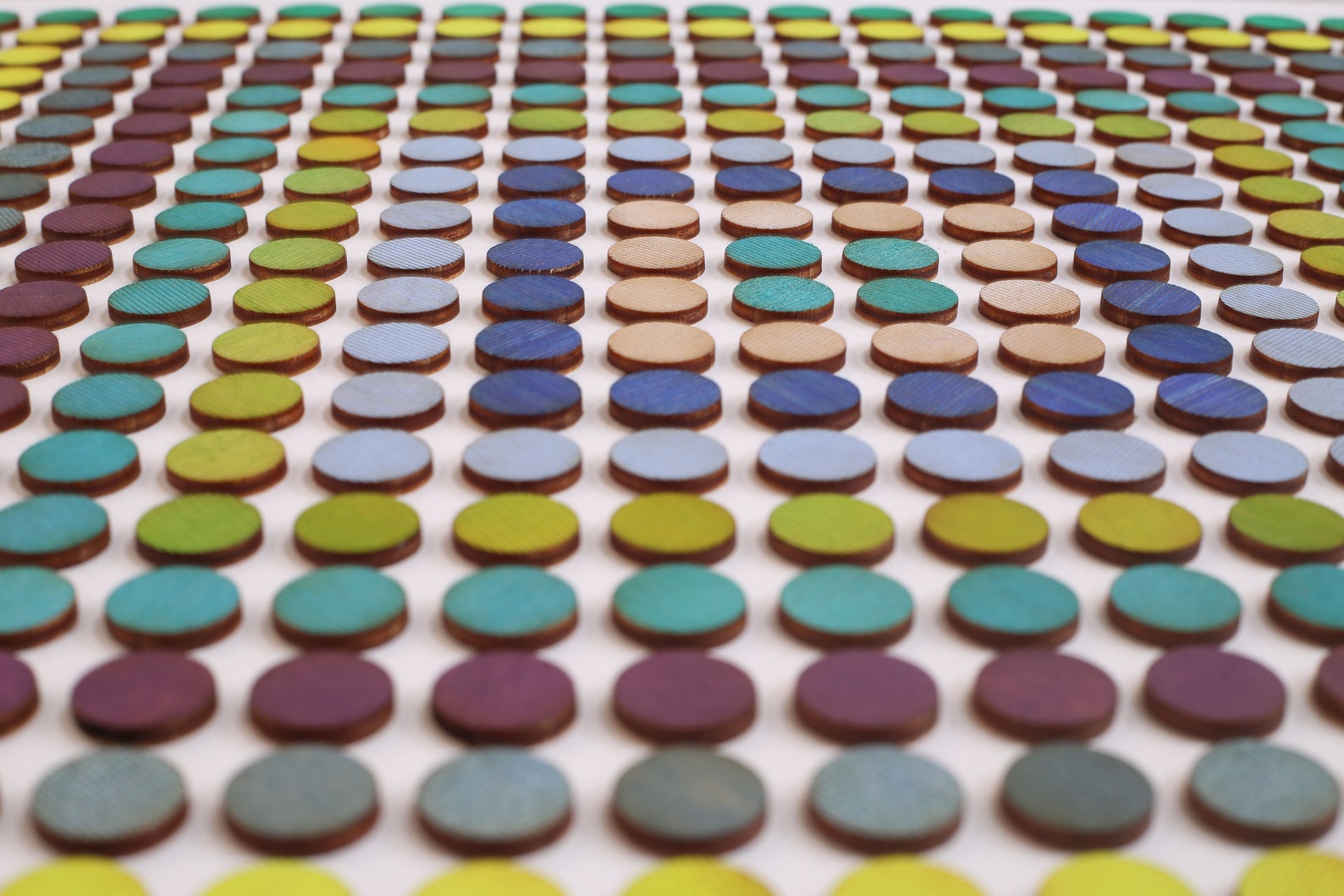 Original Abstract Dot Artwork 3d Wall Art Dots Collage | Etsy