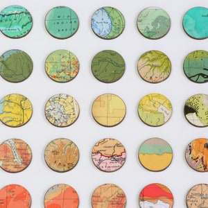 Original Collage Artwork, 3D Dots Wall Art, 100 Map Rainbow Dots ...