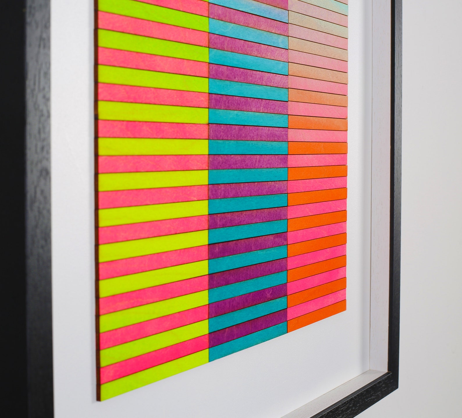 Original Wall Art, Large Scale Abstract Painting, Multi Coloured ...