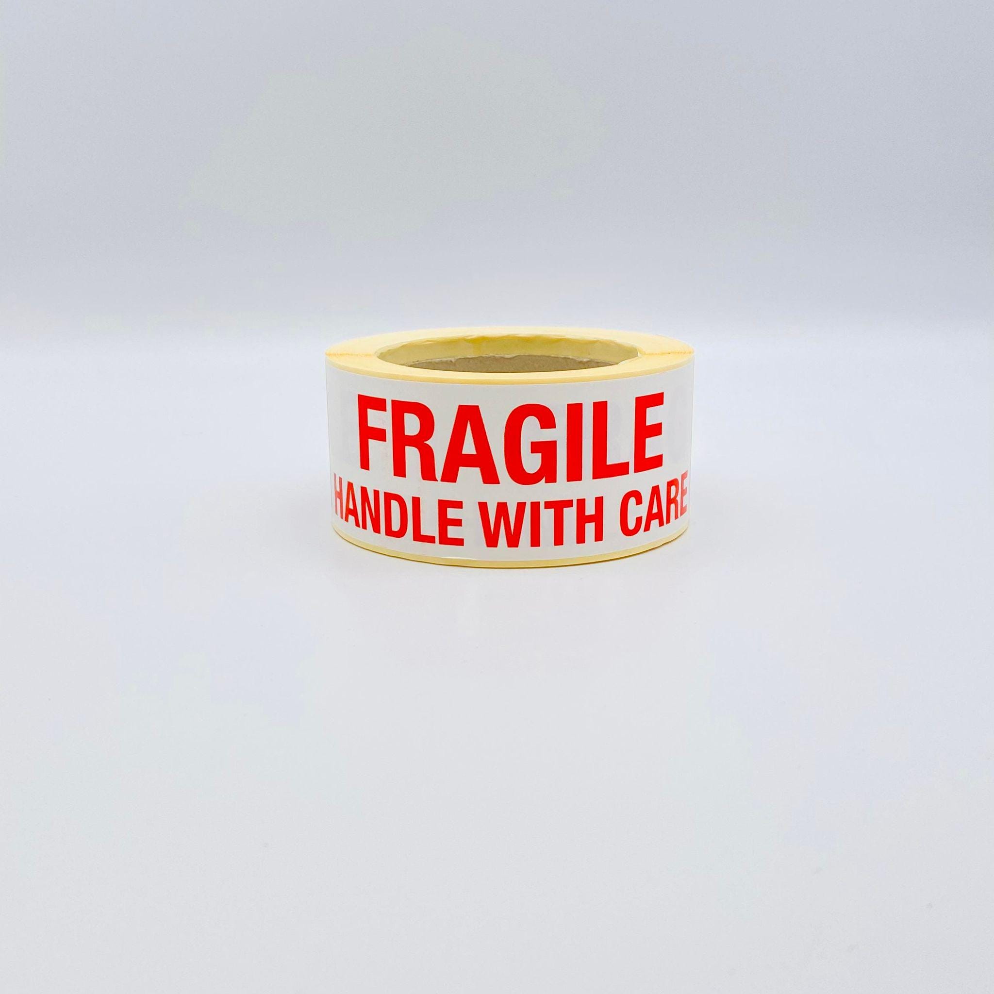 Fragile Handle With Car Stickers & Labels | 150mm X 50mm | Pack of 20 ...