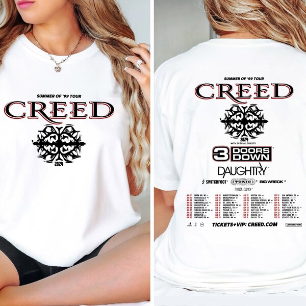 Creed Tour Shirt - Etsy