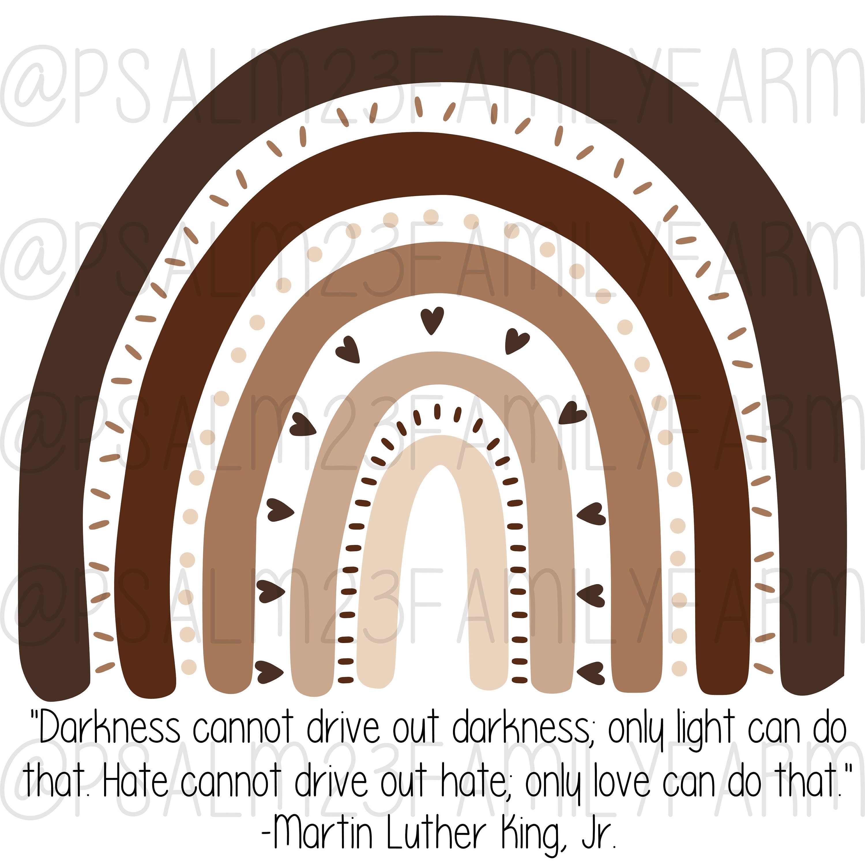 Rainbow Skin Color SVG | Etsy