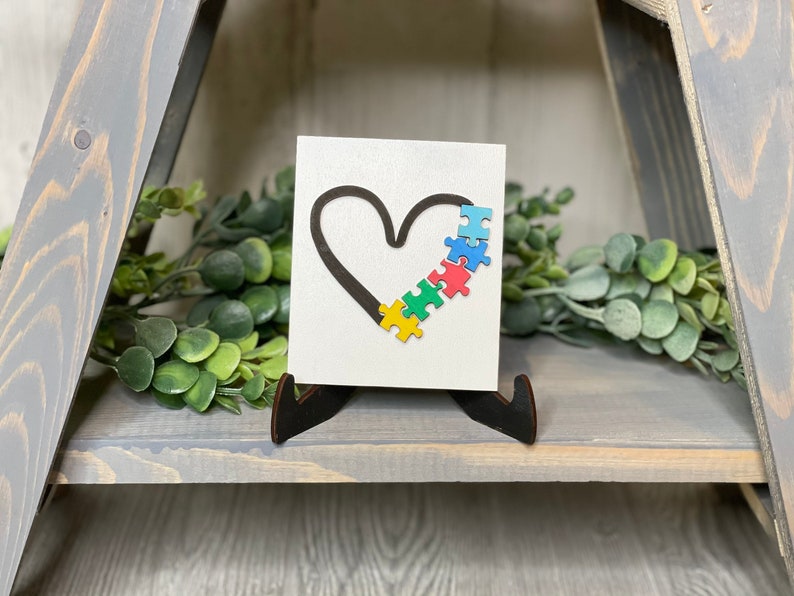 Autism Tiered Tray Tiered Tray Autism Awareness Autism | Etsy