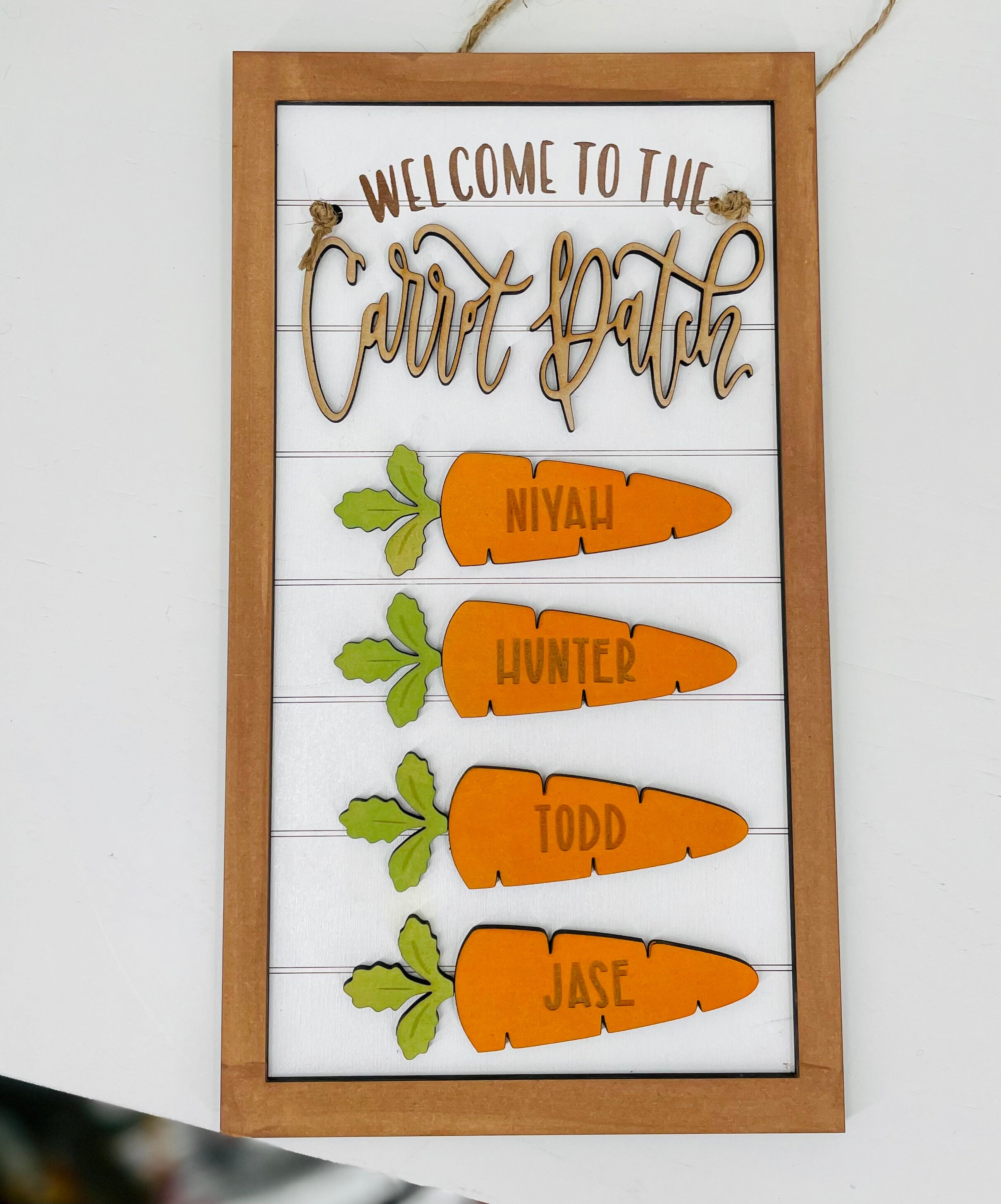 Easter Sign Carrot Patch Sign Easter Family Sign Easter - Etsy