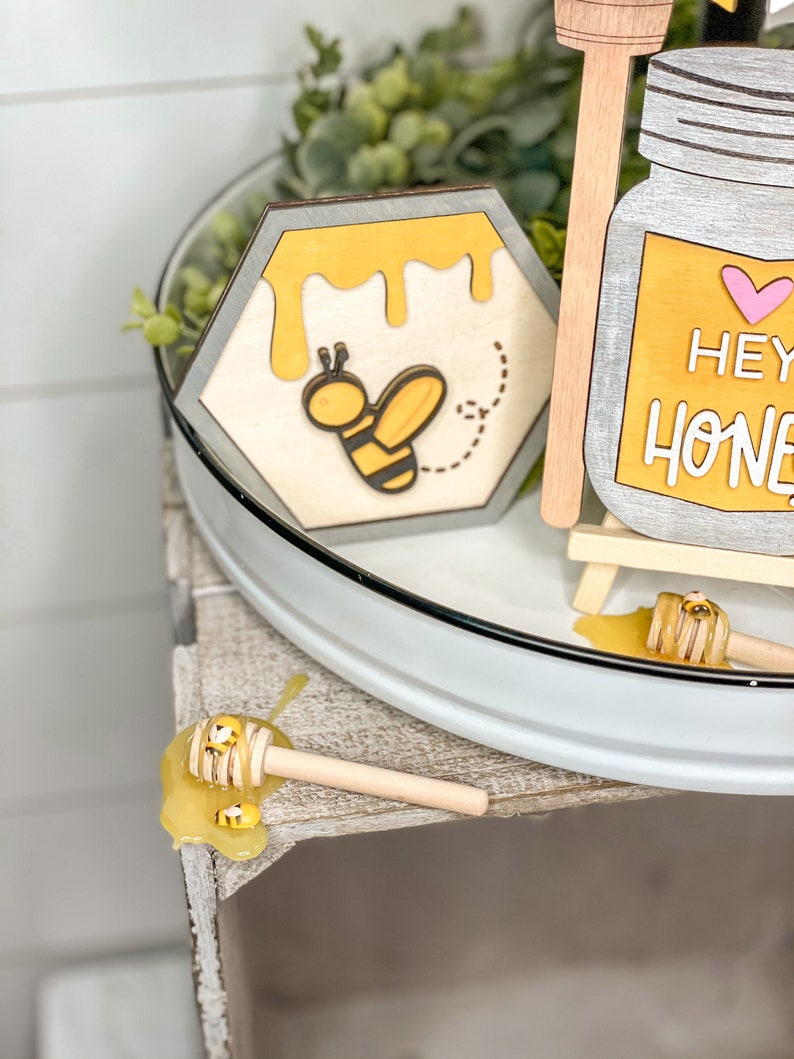 Bee Tier Tray Bee Lover Tier Tray Tier Tray Decor Bee Tier | Etsy