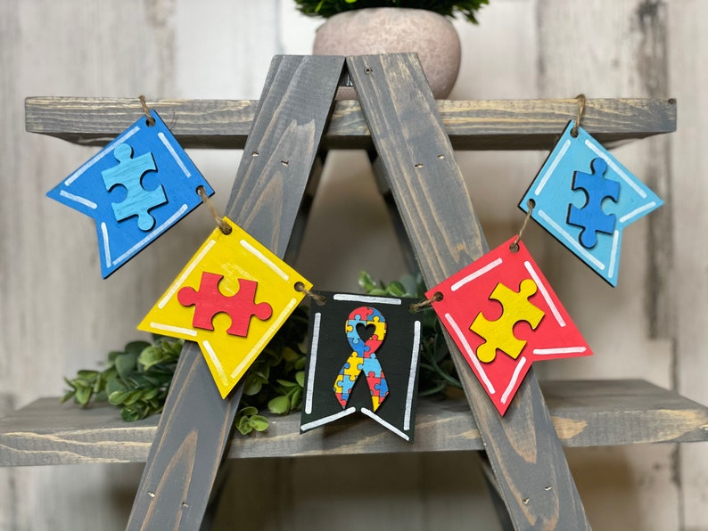 Autism Tiered Tray Tiered Tray Autism Awareness Autism | Etsy