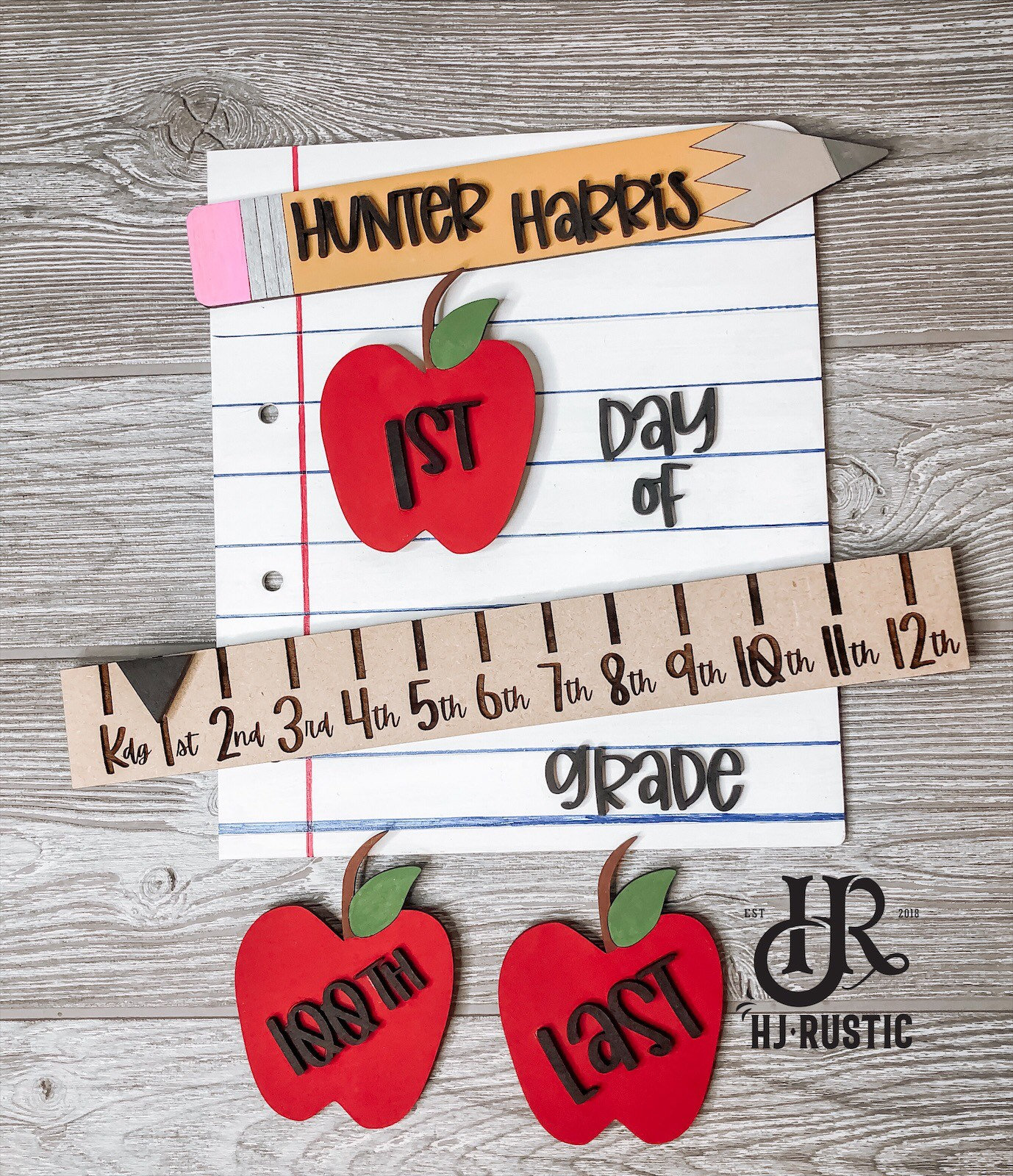 1st Day of School 100th Day of School Last Day of School - Etsy