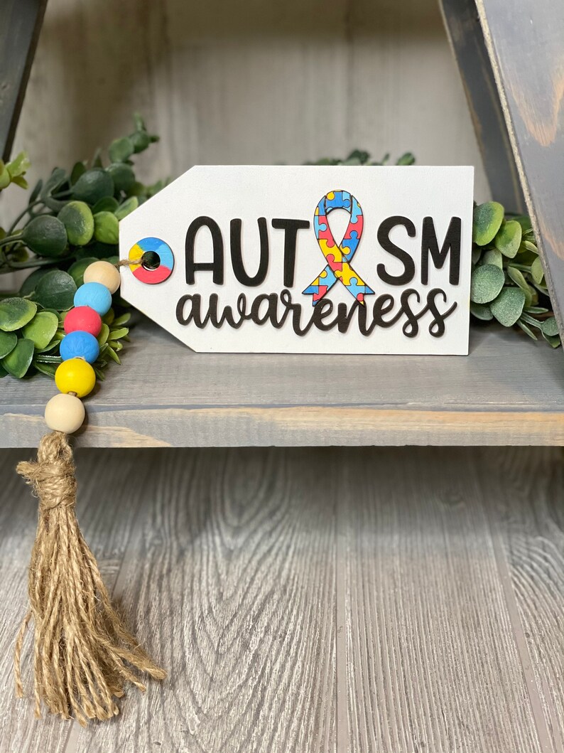 Autism Tiered Tray Tiered Tray Autism Awareness Autism | Etsy