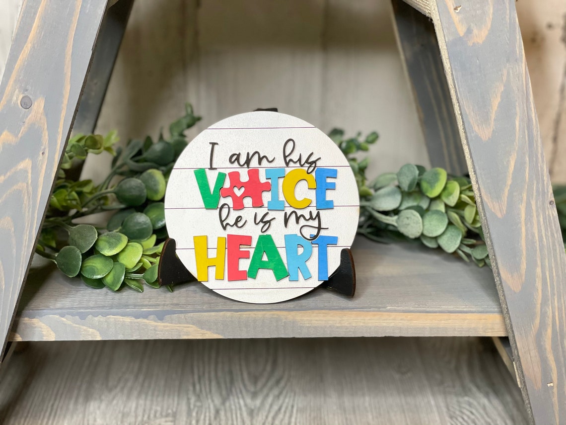 Autism Tiered Tray Tiered Tray Autism Awareness Autism | Etsy