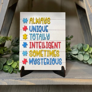Autism Tiered Tray Tiered Tray Autism Awareness Autism Signs Autism ...