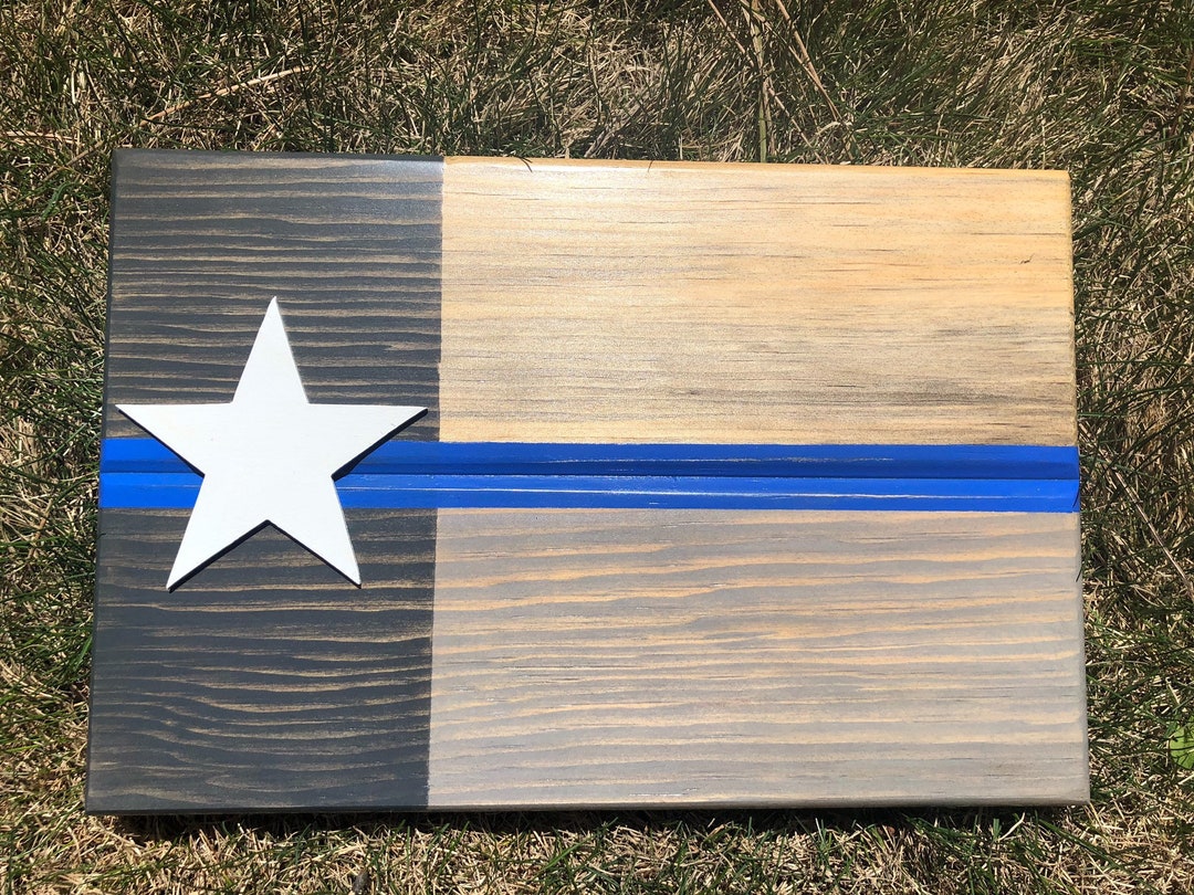 Texas Thin Blue Line Flag - Etsy
