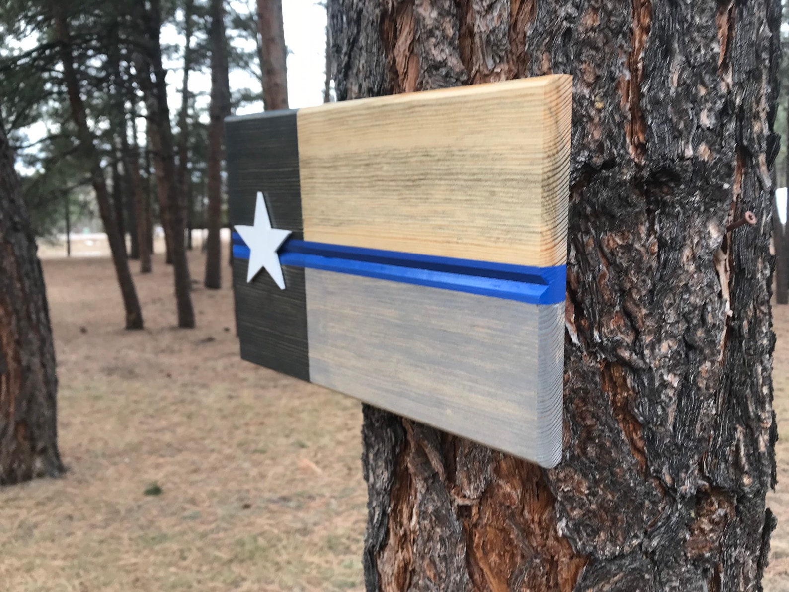 Texas Thin Blue Line Flag - Etsy