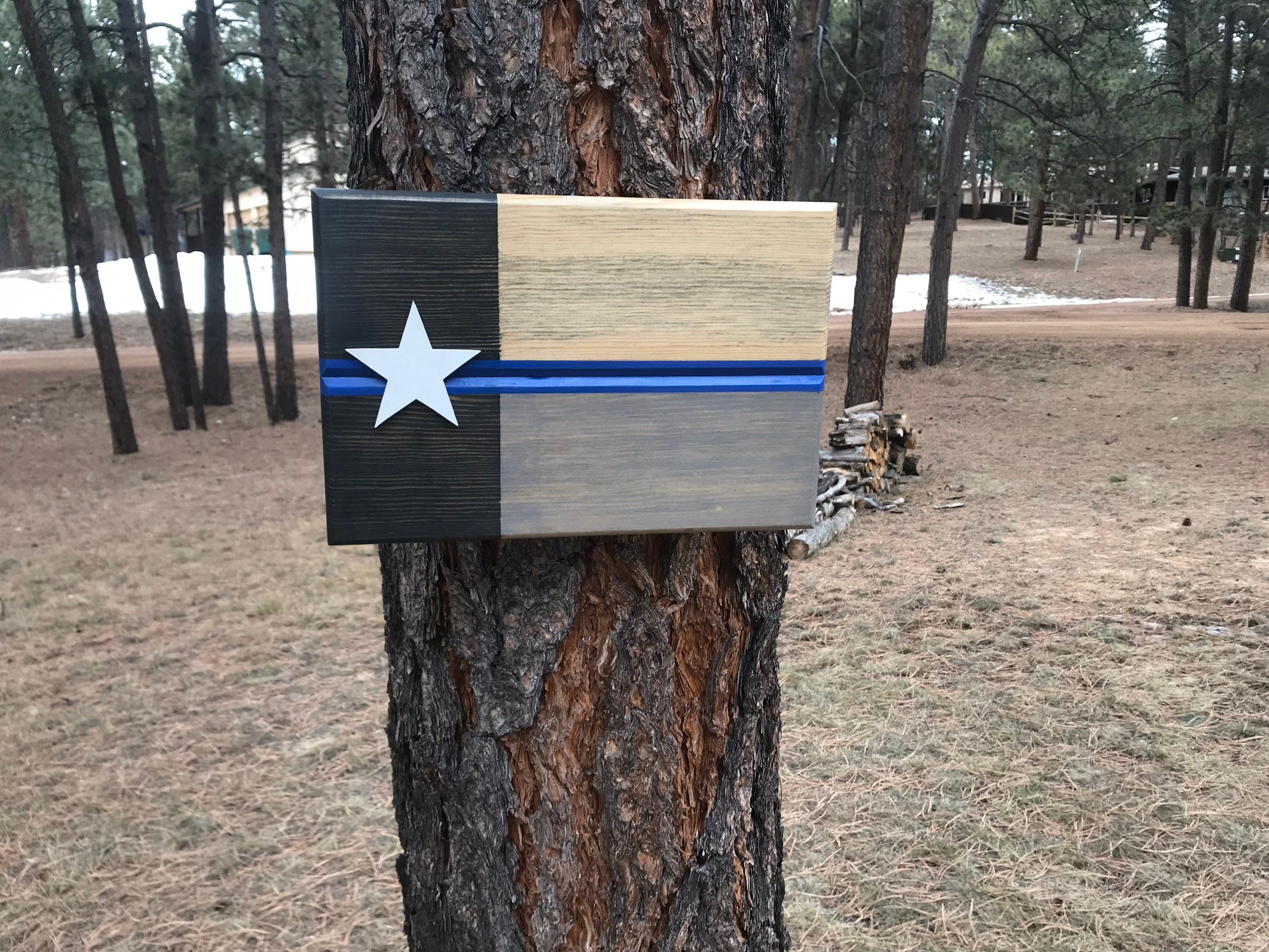 Texas Thin Blue Line Flag - Etsy