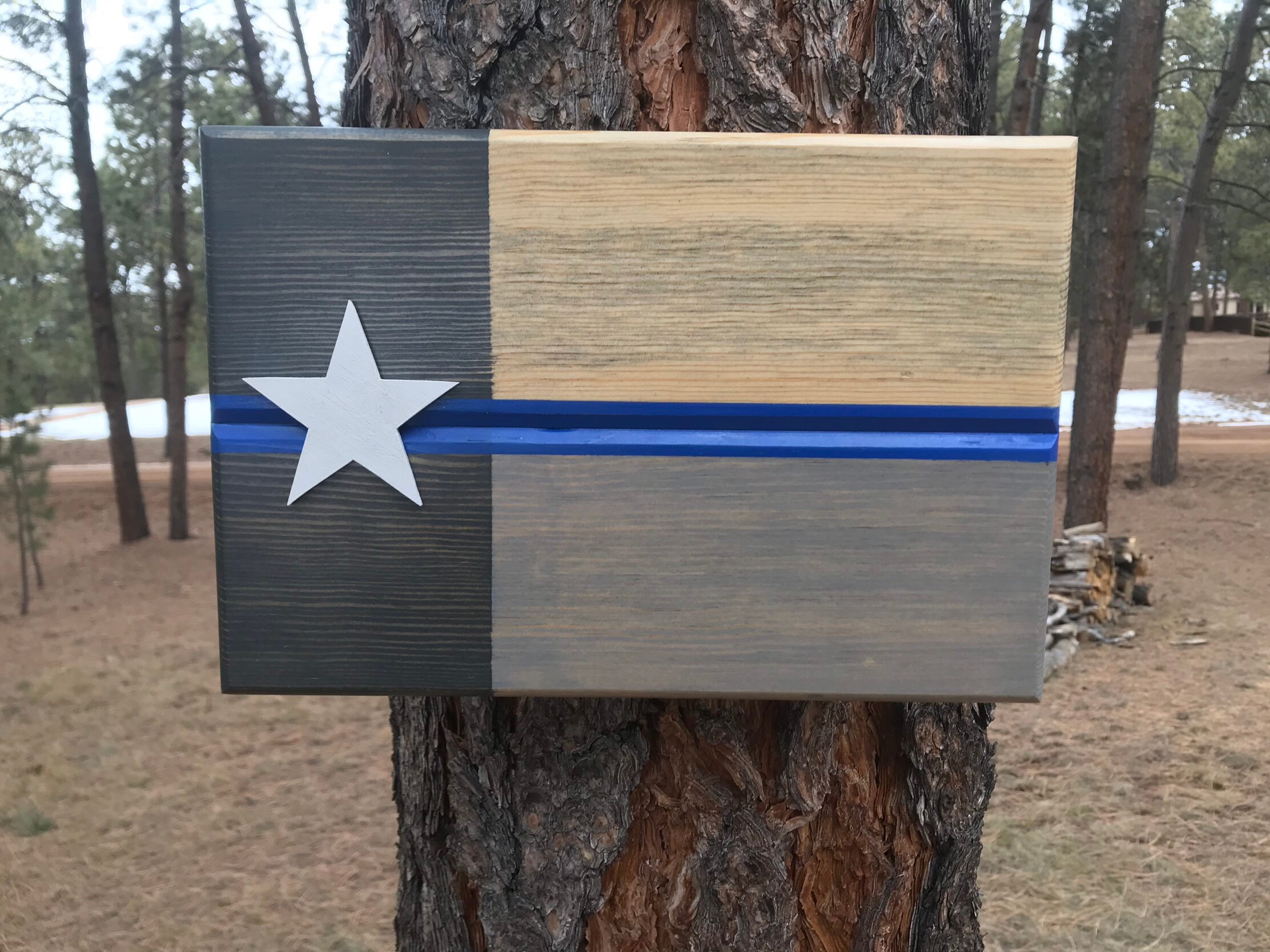 Texas Thin Blue Line Flag - Etsy