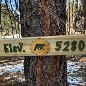 Custom Elevation Sign - Etsy