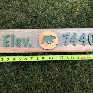 Custom Elevation Sign - Etsy