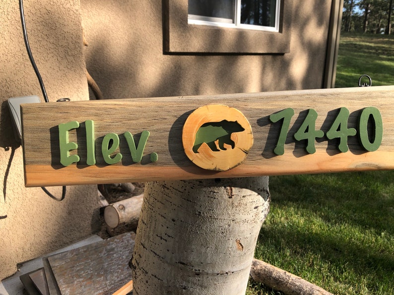 Custom Elevation Sign - Etsy