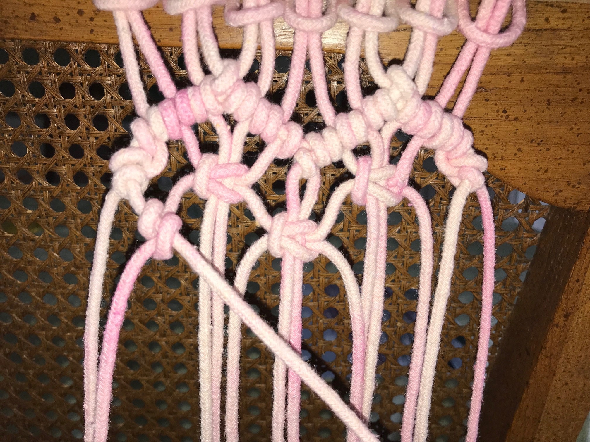 Tutorial - Macrame Hearts Wallhanging II Valentine's Day Step-by-step ...