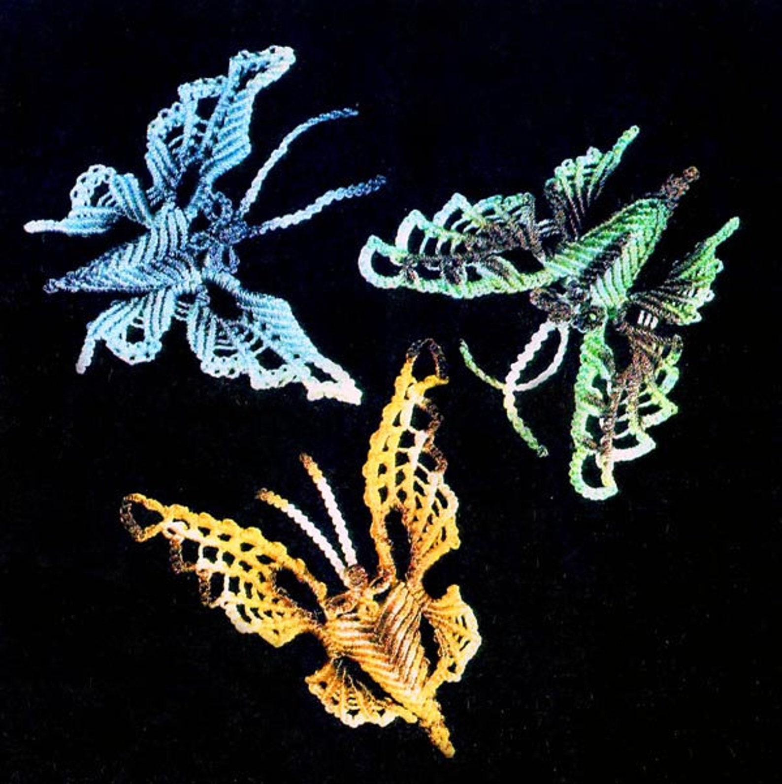 Tutorial - Macrame Butterfly Pattern - Etsy