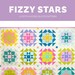 Fizzy Stars Quilt Pattern PDF ONLY - Etsy