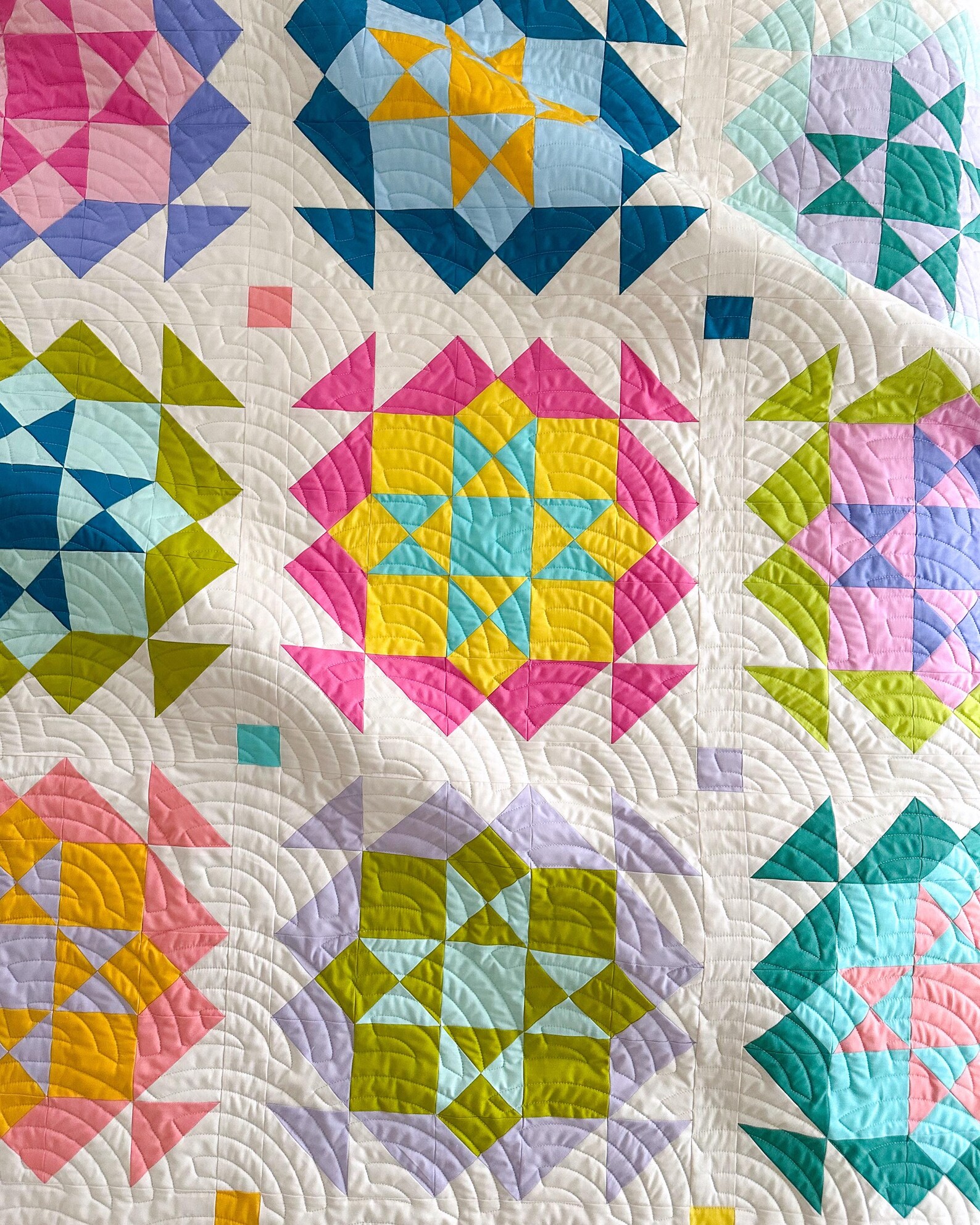 Fizzy Stars Quilt Pattern - PDF ONLY - Etsy