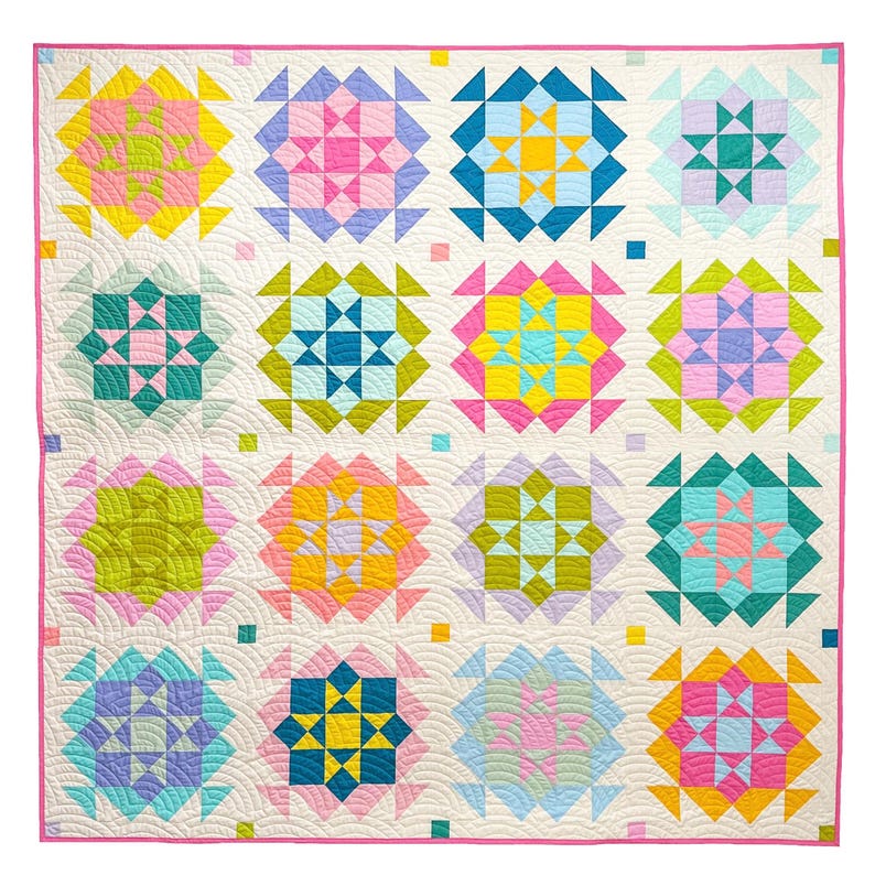 Fizzy Stars Quilt Pattern - PDF ONLY - Etsy