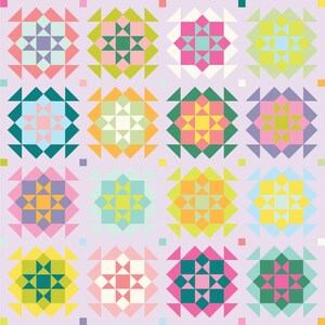 Fizzy Stars Quilt Pattern - PDF ONLY - Etsy