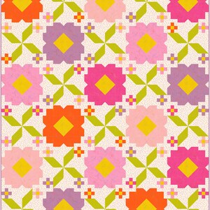 Fancy Flora Quilt Pattern - PDF Only - Etsy