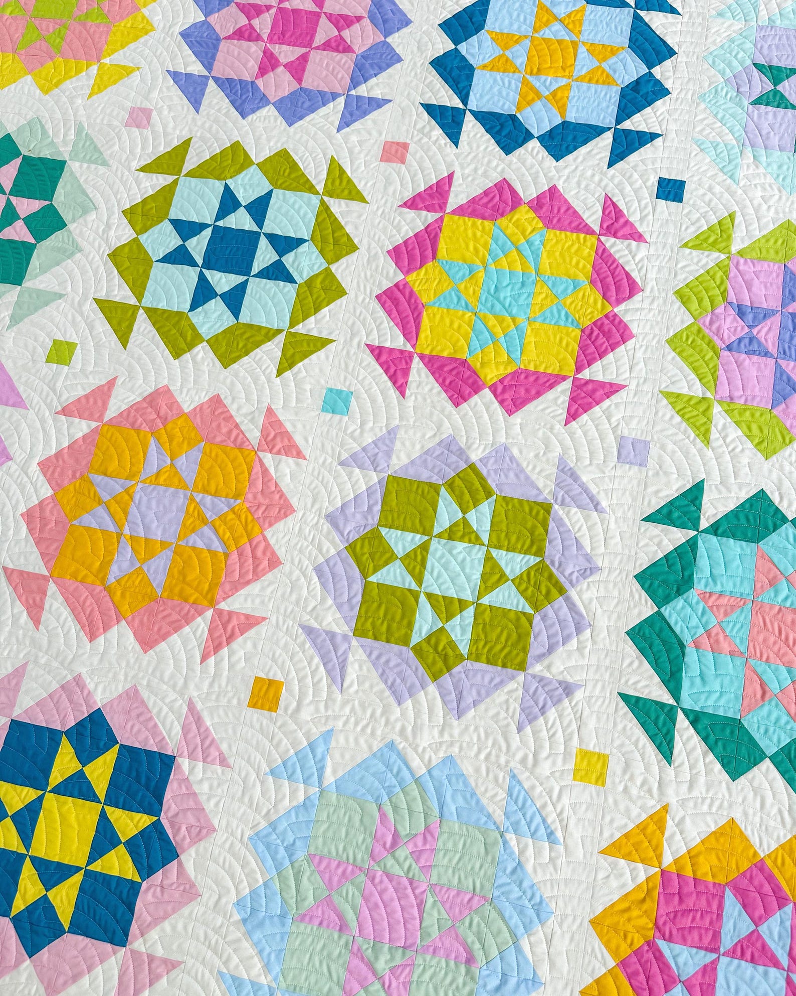 Fizzy Stars Quilt Pattern - PDF ONLY - Etsy