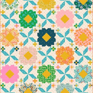 Fancy Flora Quilt Pattern - PDF Only - Etsy