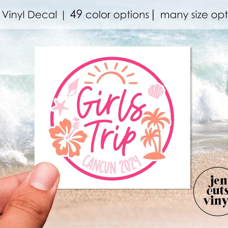 Girls Trip Decal - Etsy