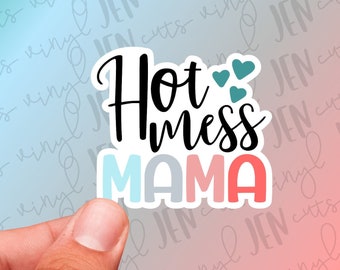Hot Moms Stickers | Etsy