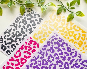 Cheetah Leopard Print Vinyl Decal Stickers - Etsy