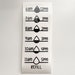 Custom Water Timeline Vinyl Decal Sticker Daily Water - Etsy